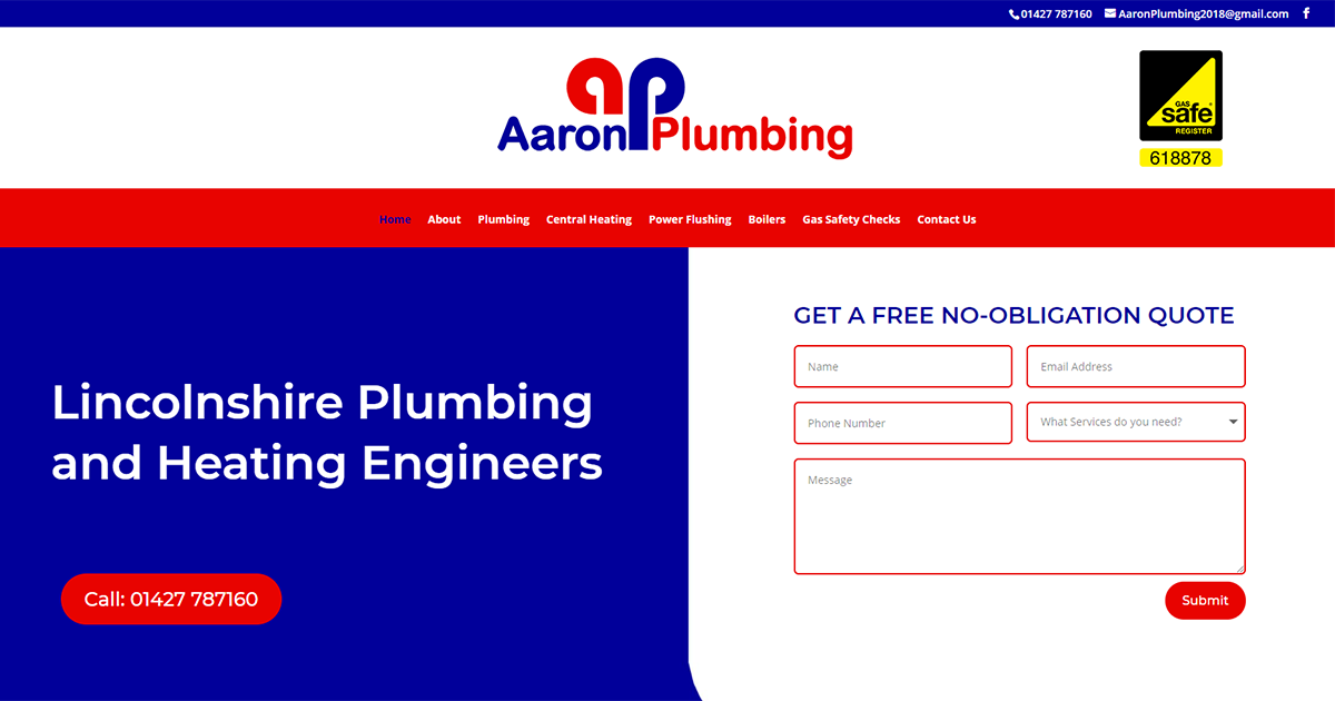 Contact us - Aaron Plumbing Ltd